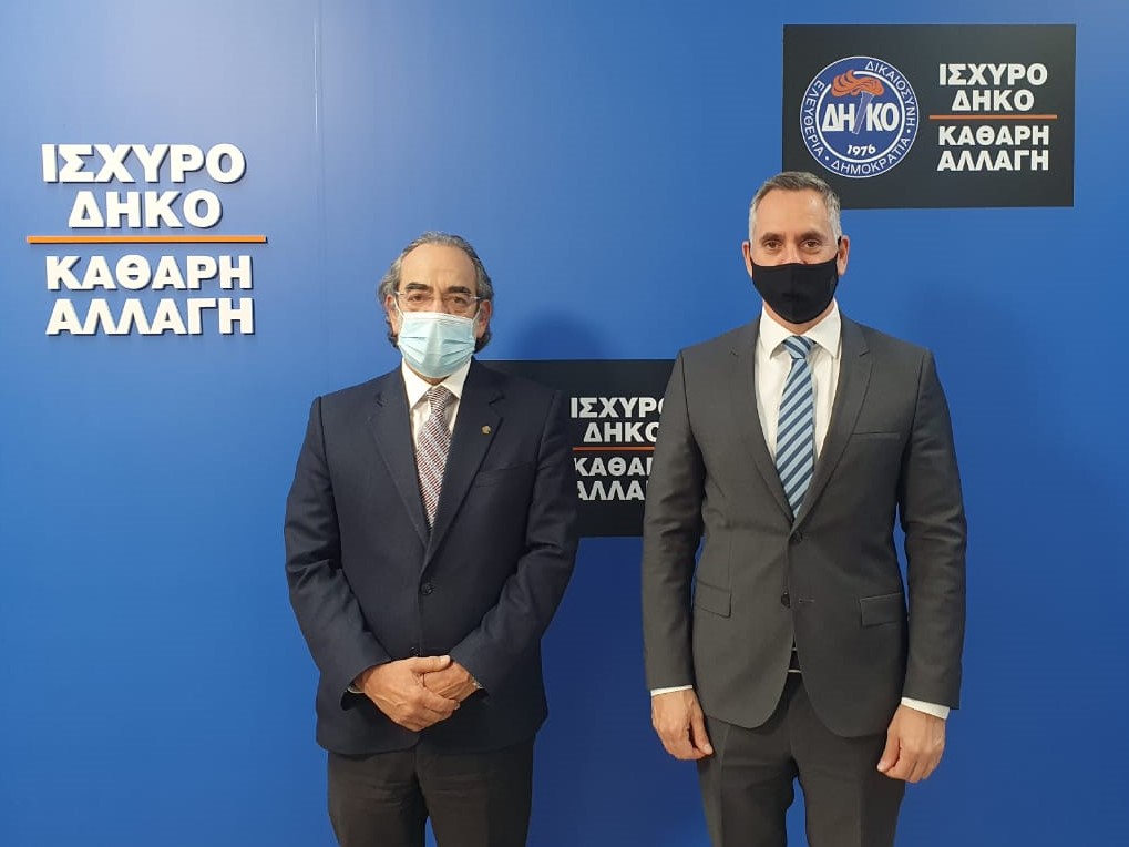 ΔΗΛΩΣΕΙΣ ΤΟΥ ΠΡΟΕΔΡΟΥ ΤΟΥ ΔΗΜΟΚΡΑΤΙΚΟΥ ΚΟΜΜΑΤΟΣ ΜΕΤΑ ΤΗ ΣΥΝΑΝΤΗΣΗ ΤΟΥ ...